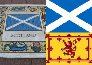 Why Does Scotland Have Two Flags?